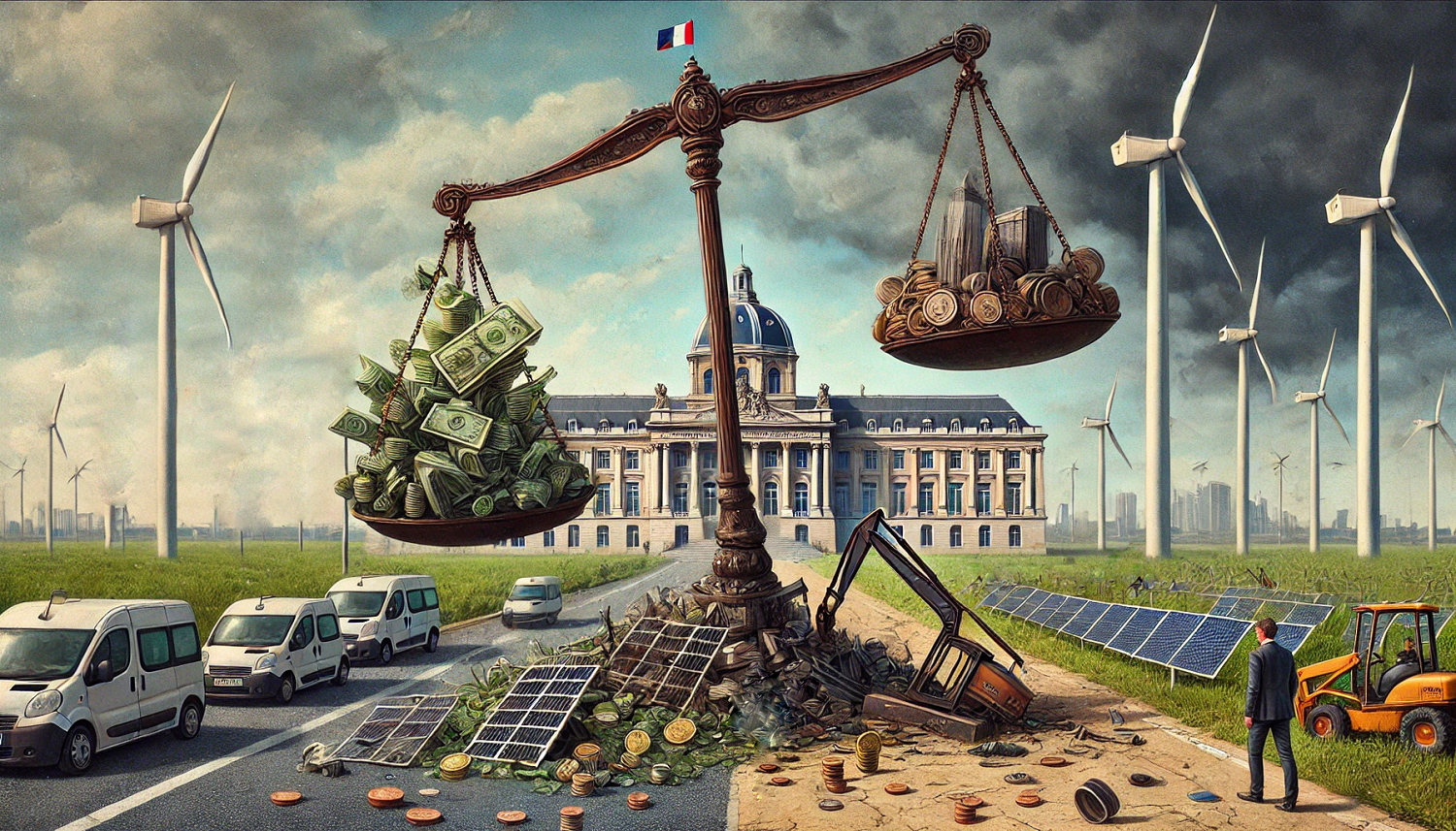 Conséquences du budget 2025 sur la transition écologique en France ...